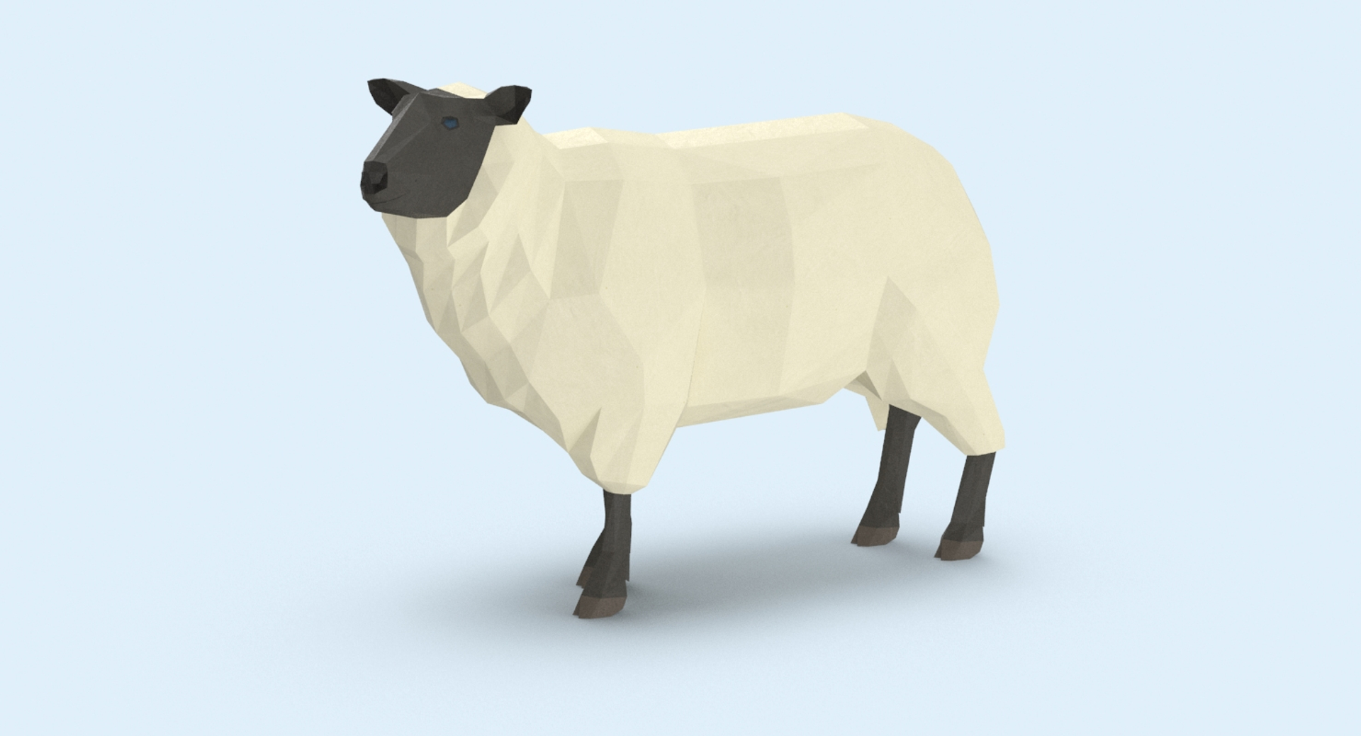 3D Model Sheep---standing - TurboSquid 1237870