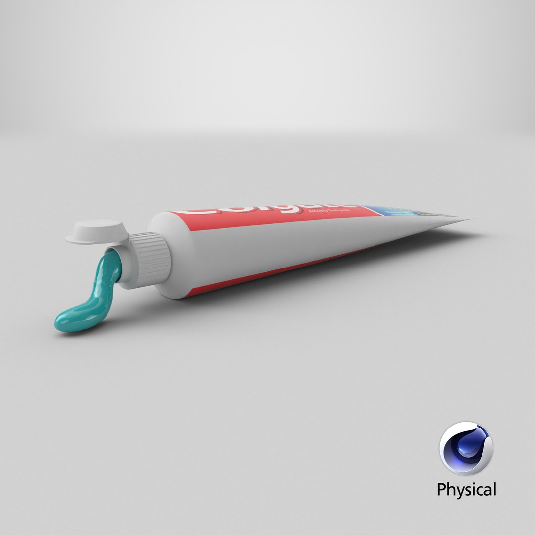 Tooth Paste V2 3D - TurboSquid 1668761