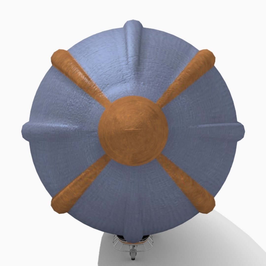 3d model dirigible airship