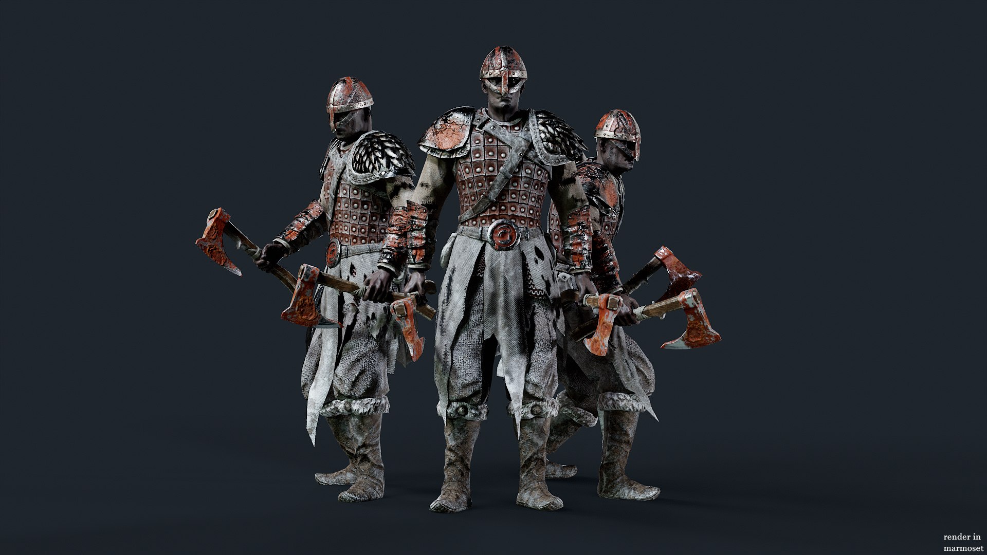 3D Viking UNDEAD 2 Model - TurboSquid 2409316
