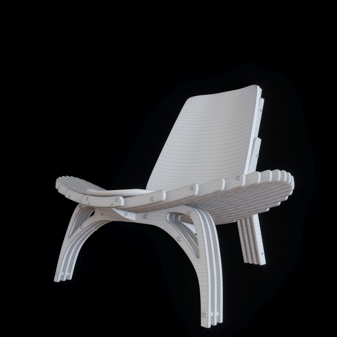 Parametric Chair 3D Model - TurboSquid 1491957