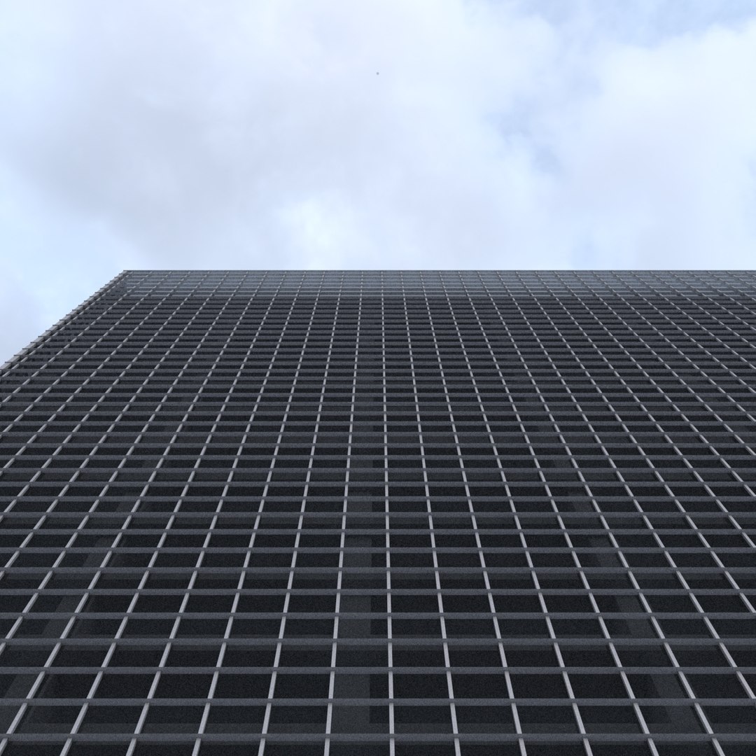3D 24 story skyscraper building model - TurboSquid 1222482