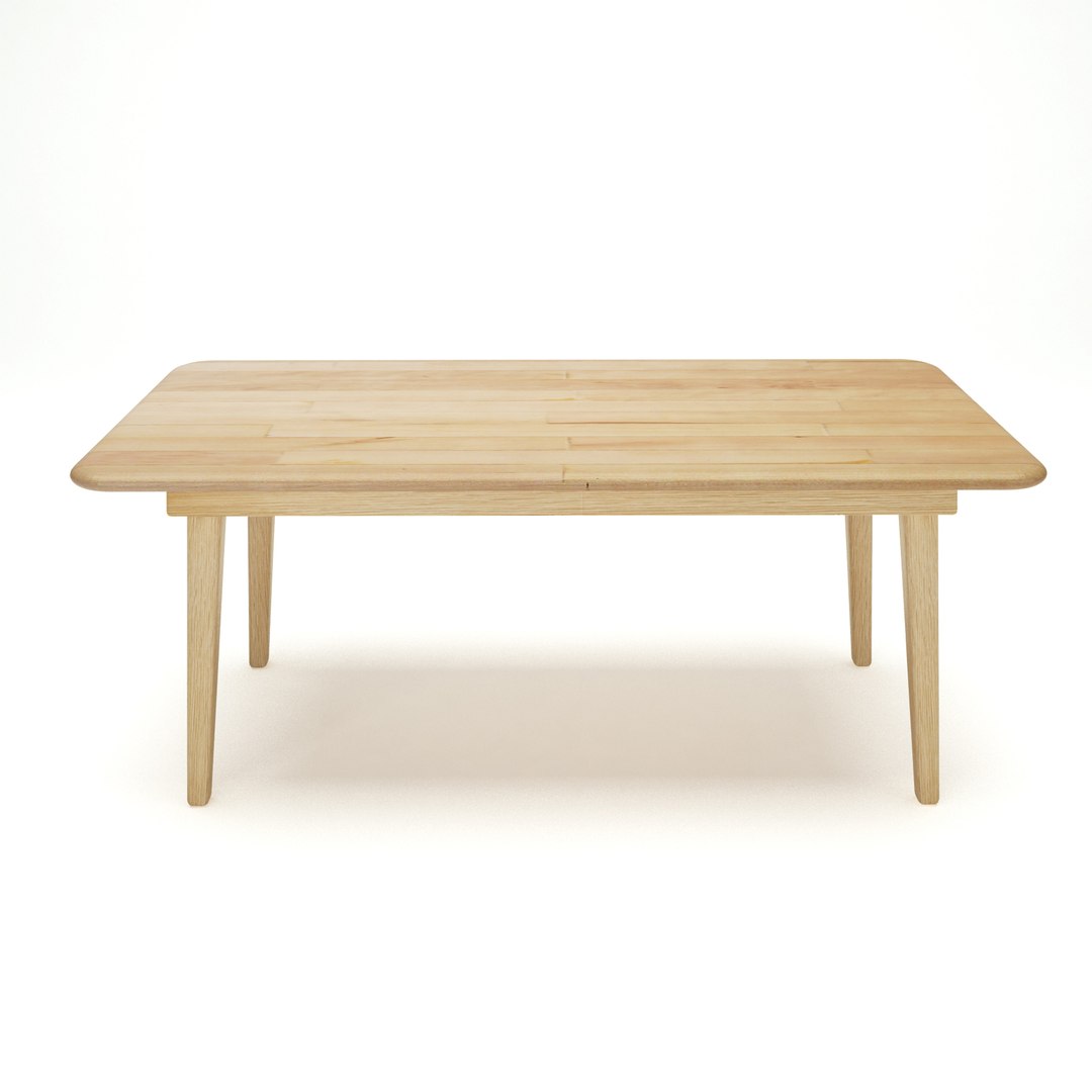 3D WoodTable Model - TurboSquid 1979038