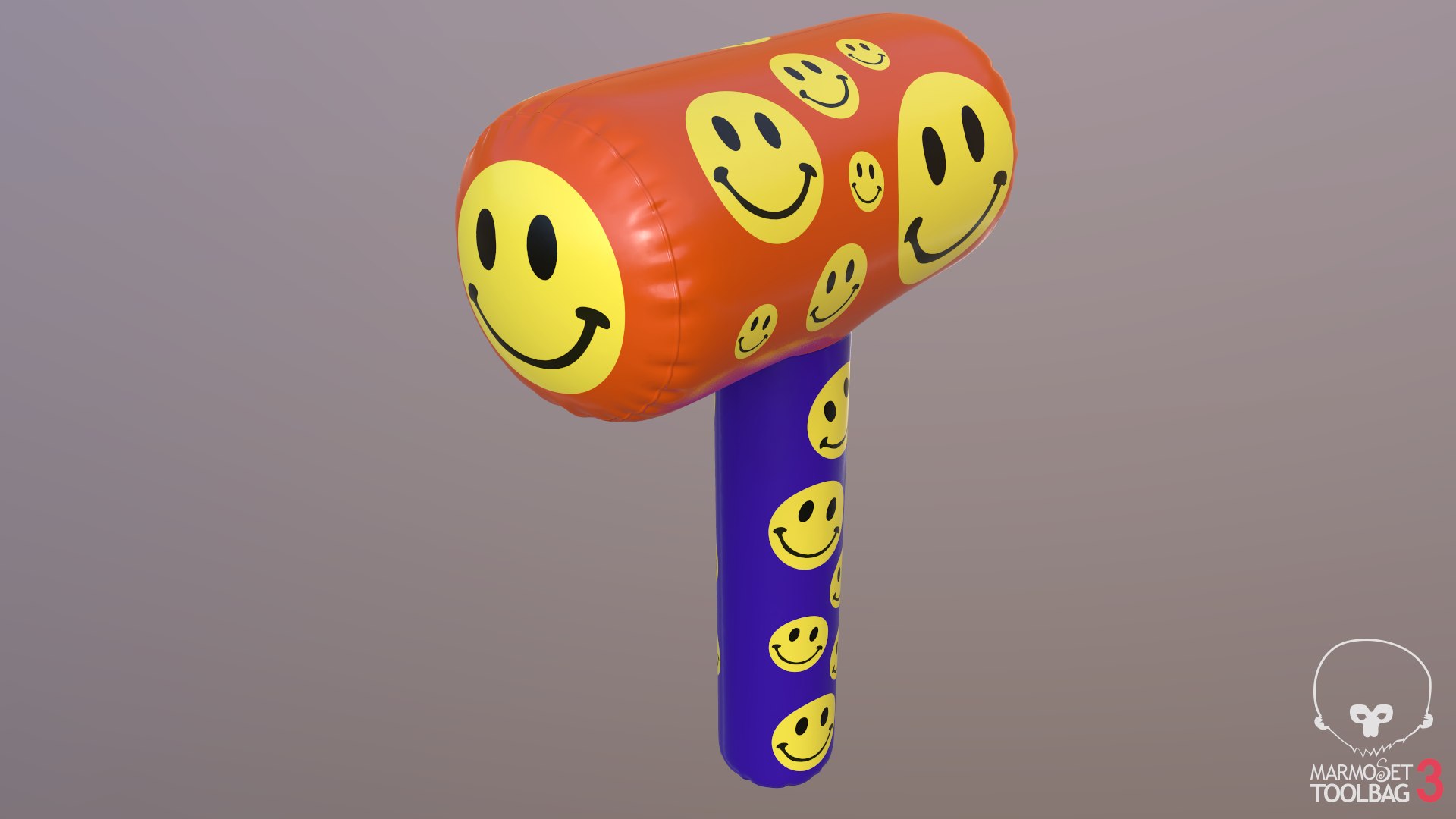 Inflatable Hammer 02 Model - TurboSquid 1757507
