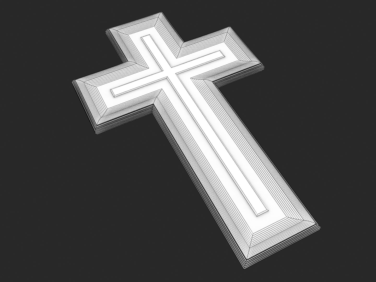 Cross 3D model - TurboSquid 1474226