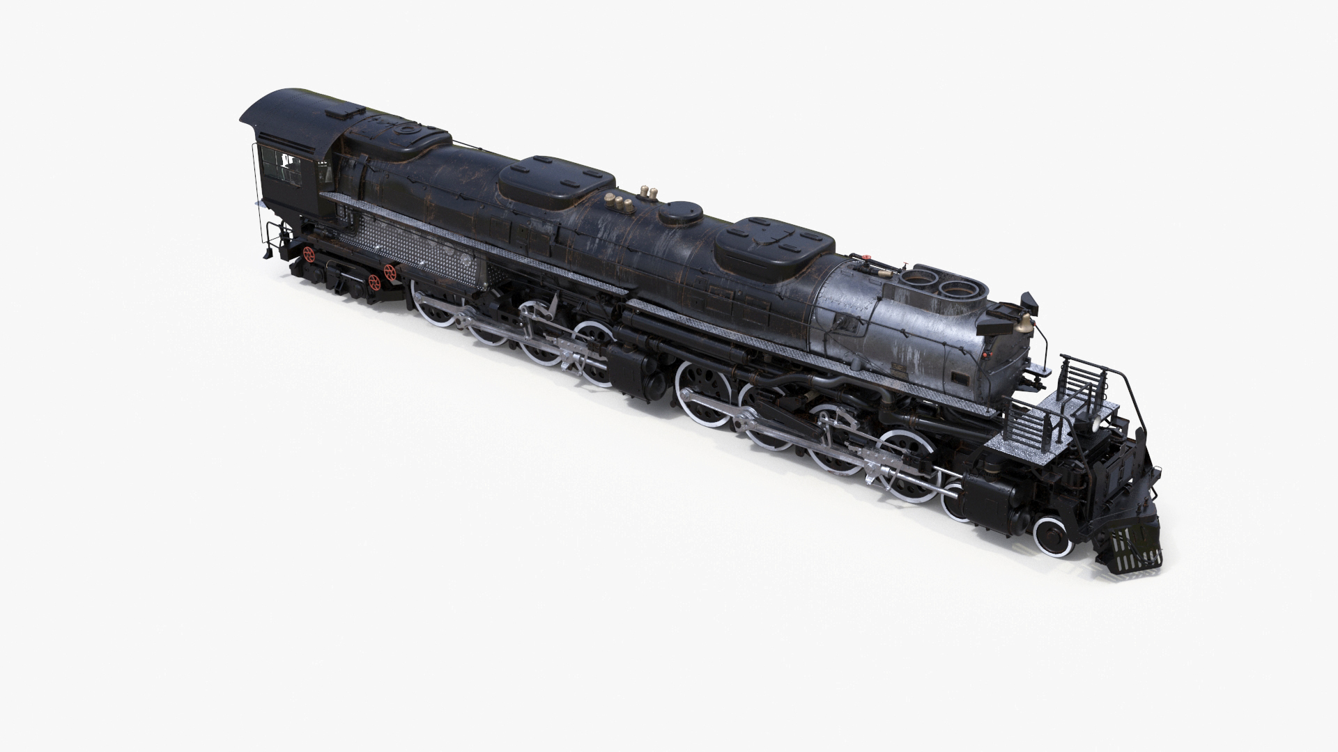 3D Worn Locomotive Rigged Model - TurboSquid 2287354
