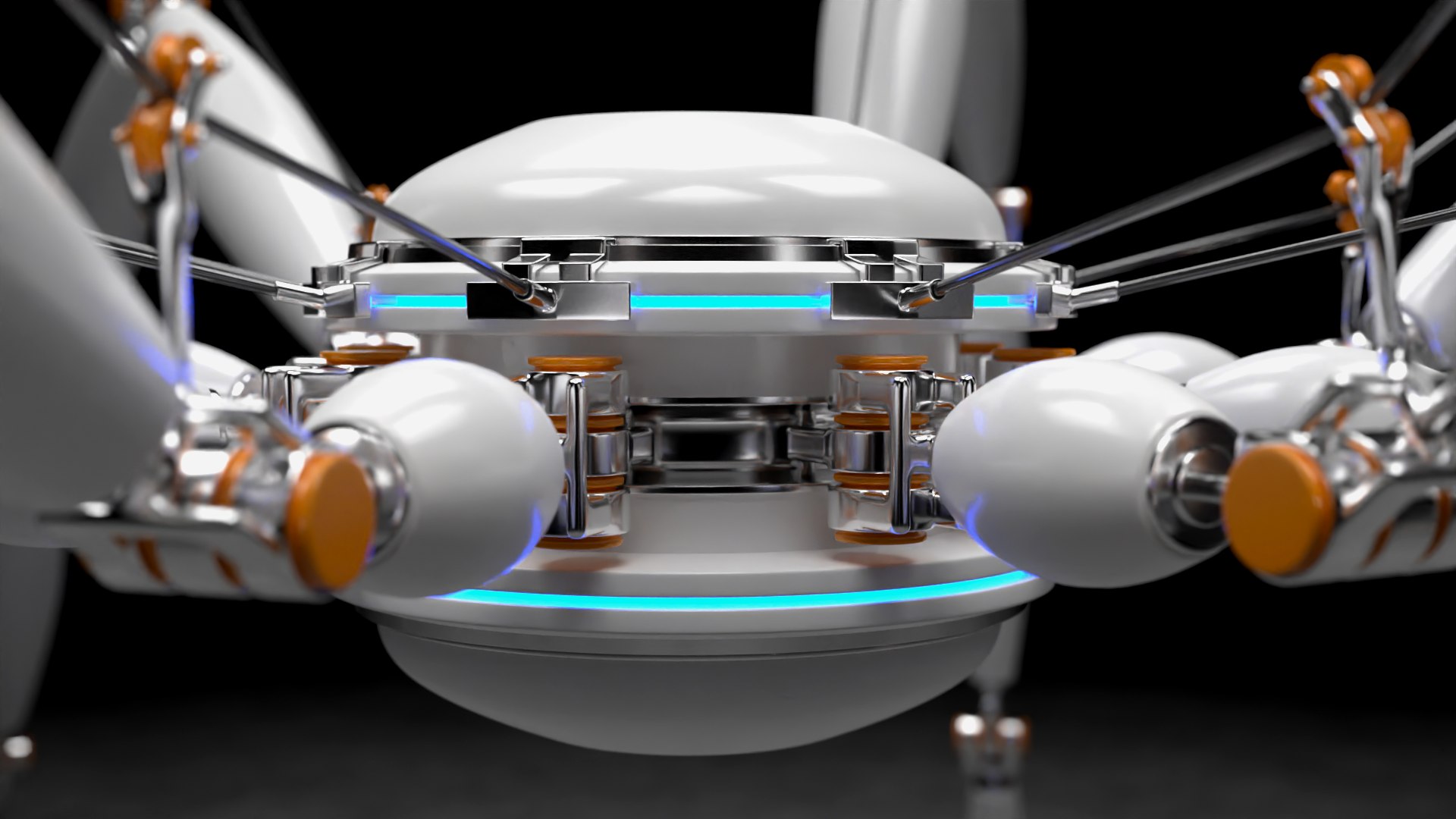 3D Robot Spider - TurboSquid 2101725