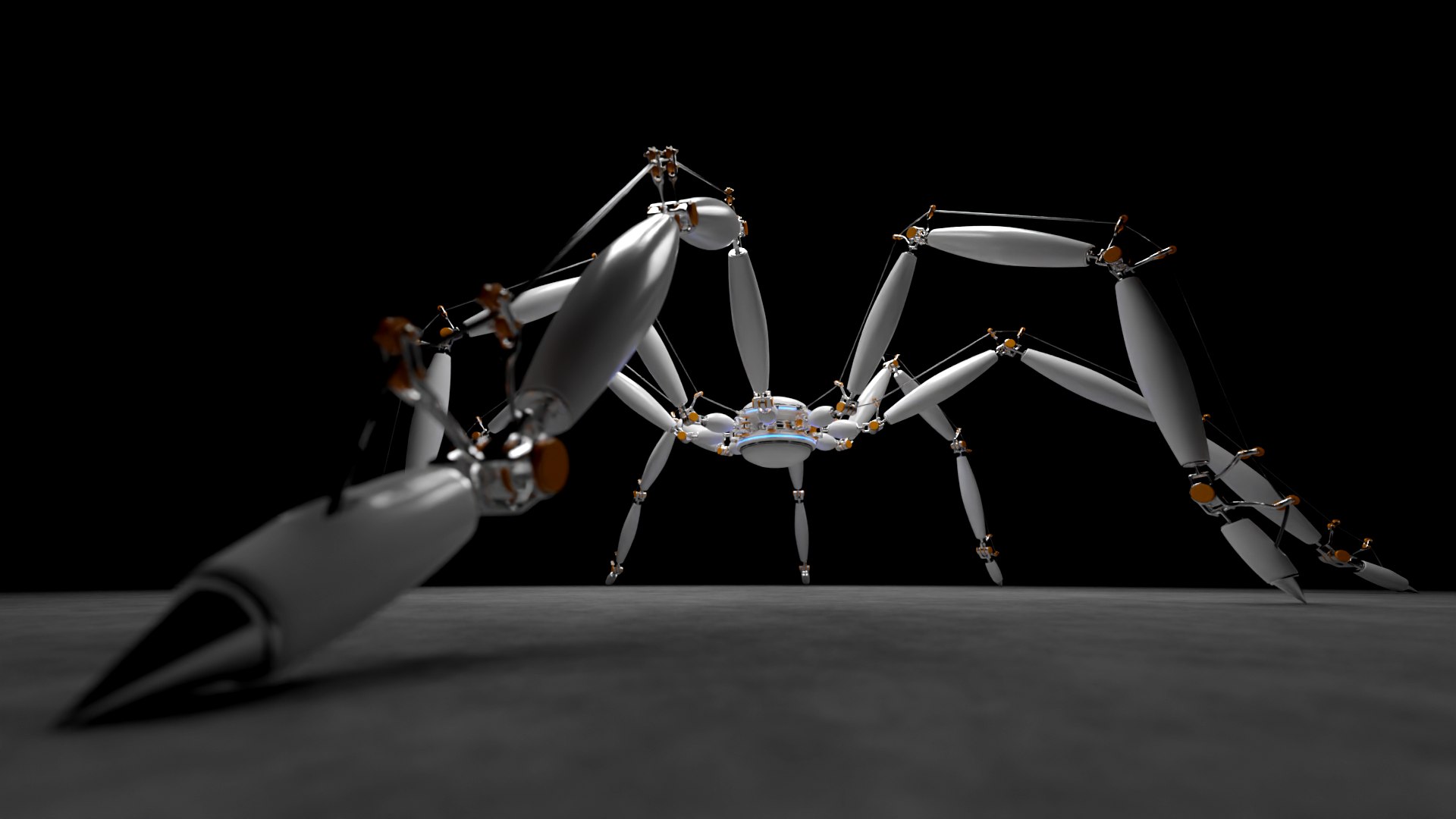 3D Robot Spider - TurboSquid 2101725