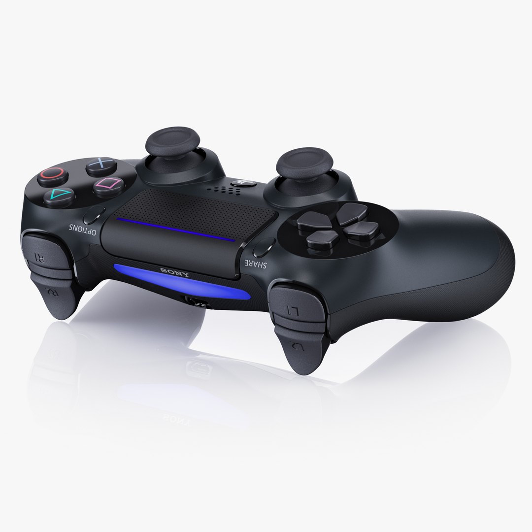 Sony Playstation 4 Controller 3d Model