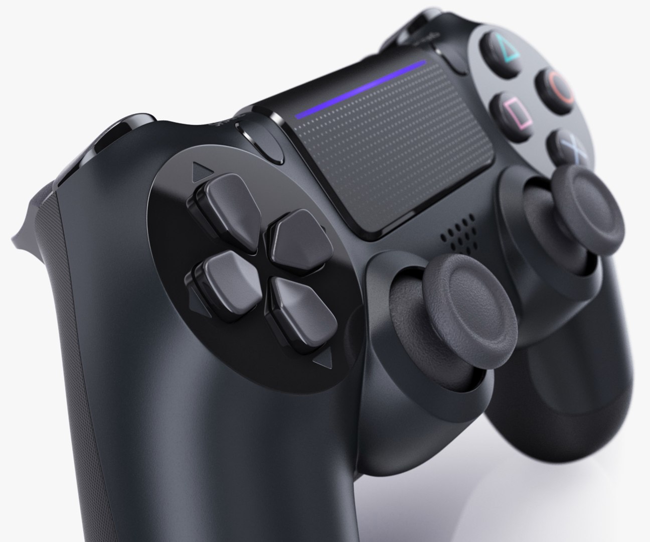Sony Playstation 4 Controller 3d Model