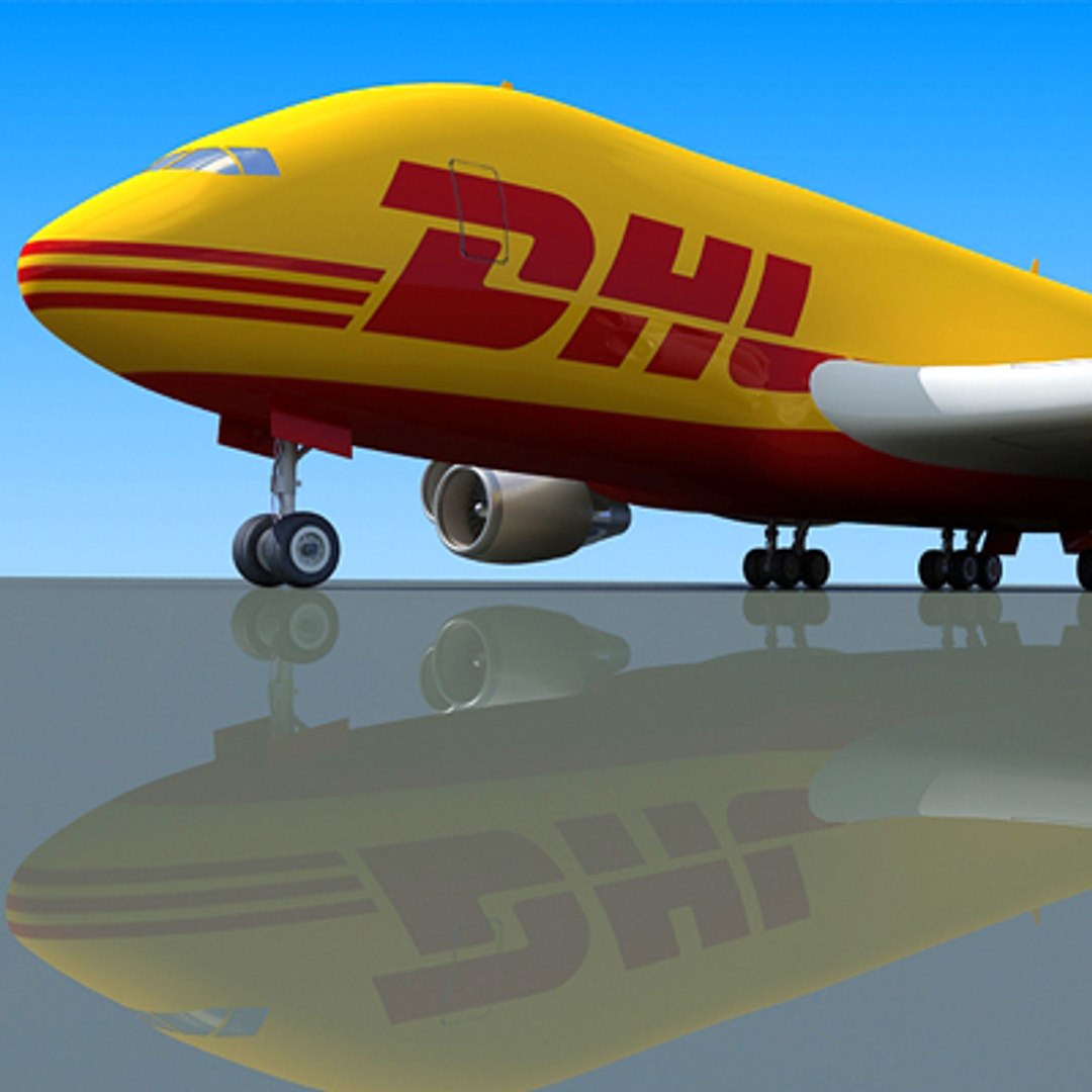 3d Model Airbus A380 Dhl