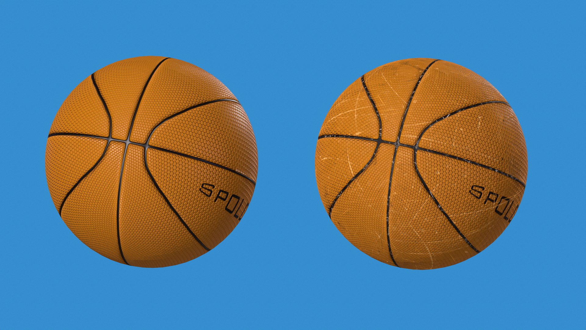 3D Basketball Balls Pack - TurboSquid 1938093