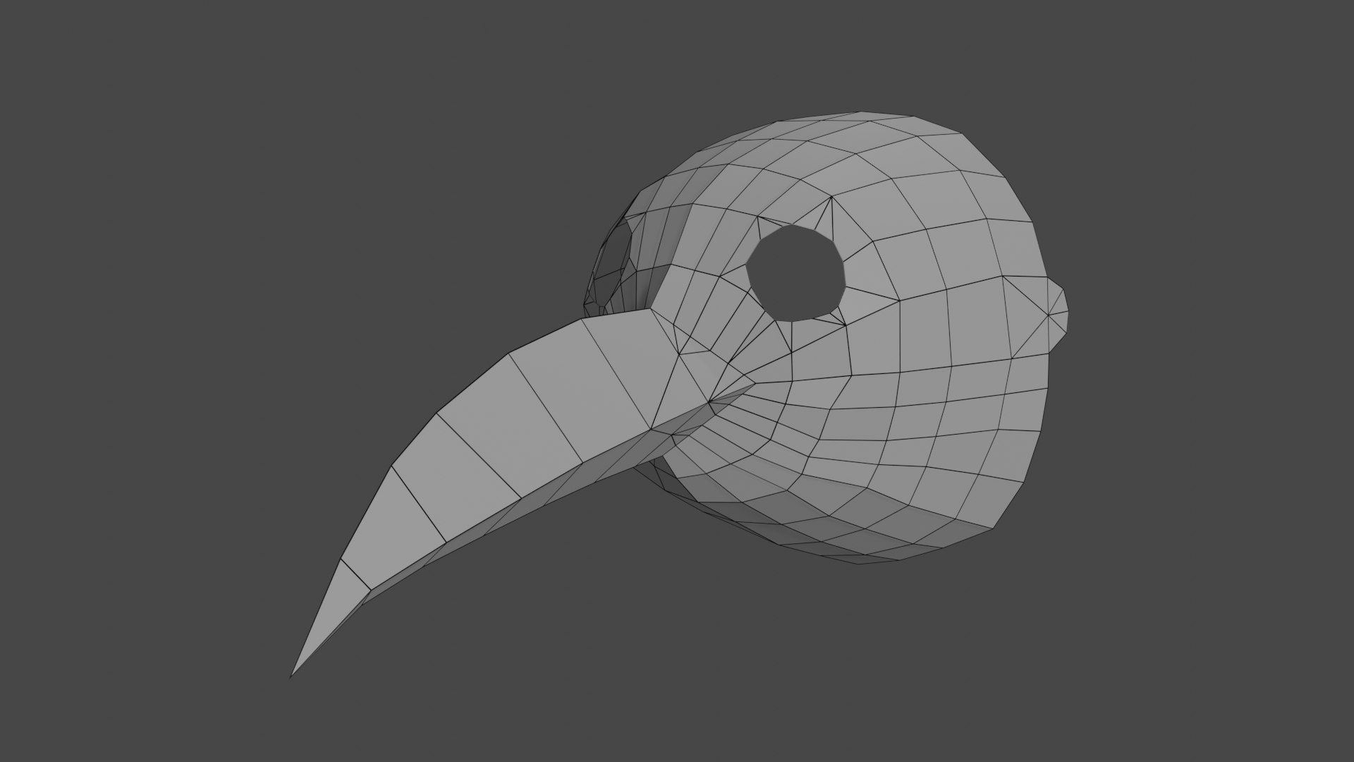 Free Low Poly Plague Doctor Mask Model - TurboSquid 1978190