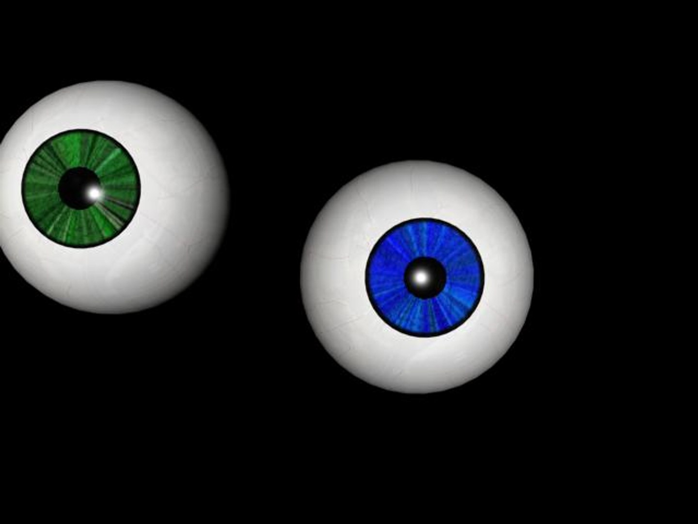 3ds Max Eye Eyeball Ball