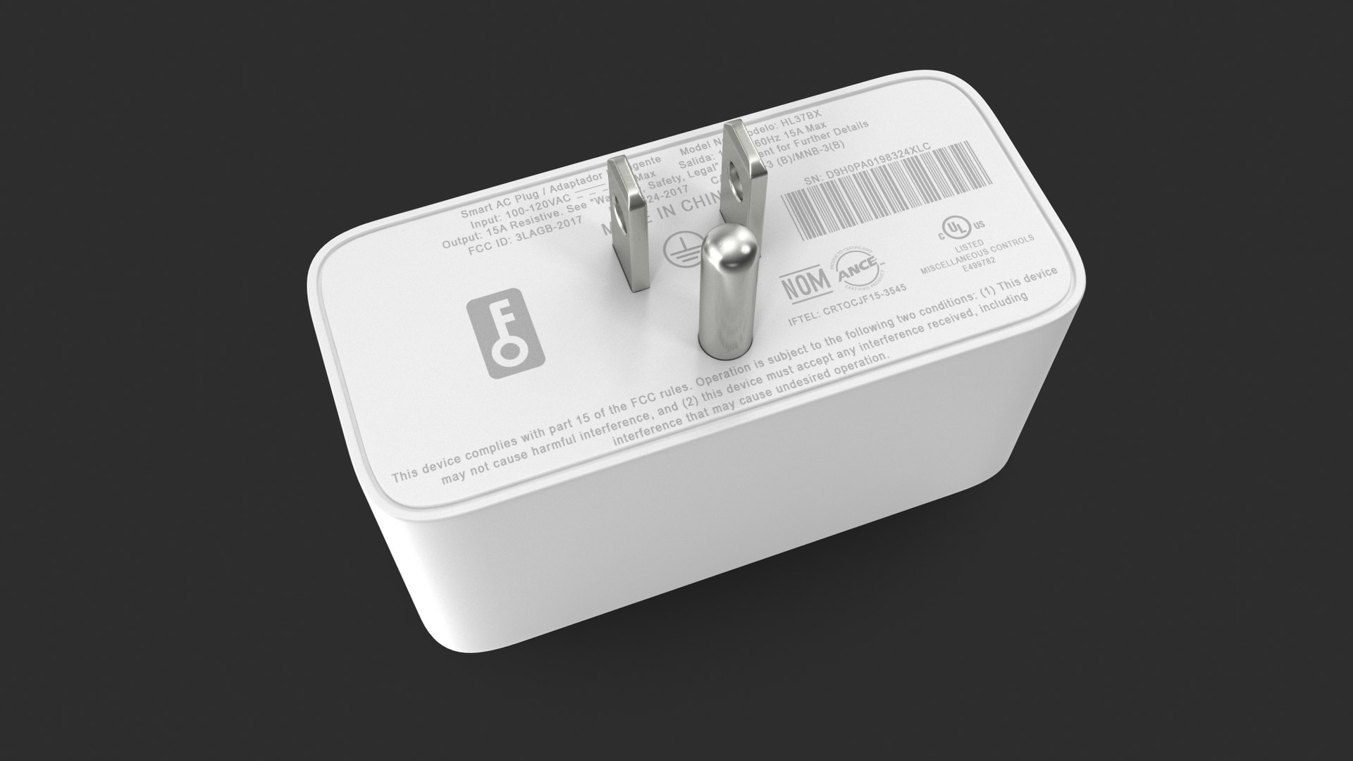 Generic Smart Plug 3D Model 3D Model - TurboSquid 2120753