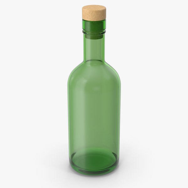 Empty Glass Bottle 3D model - TurboSquid 1902098