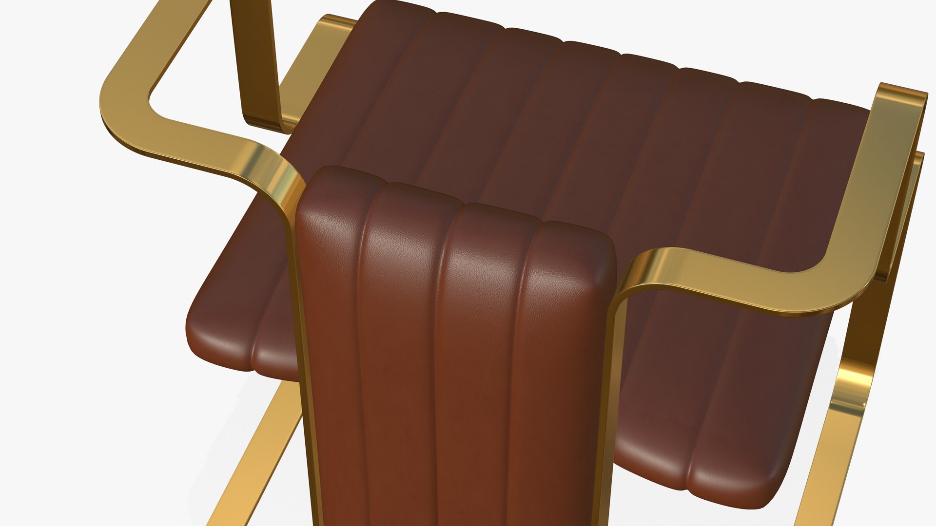 Leather Chair Model - TurboSquid 1842185
