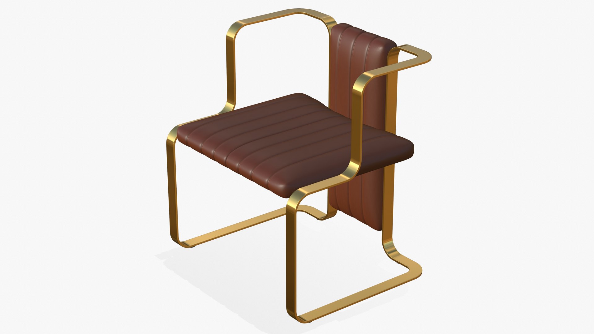 Leather Chair Model - TurboSquid 1842185