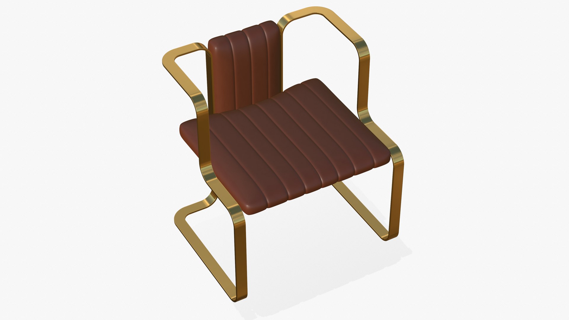 Leather Chair Model - TurboSquid 1842185