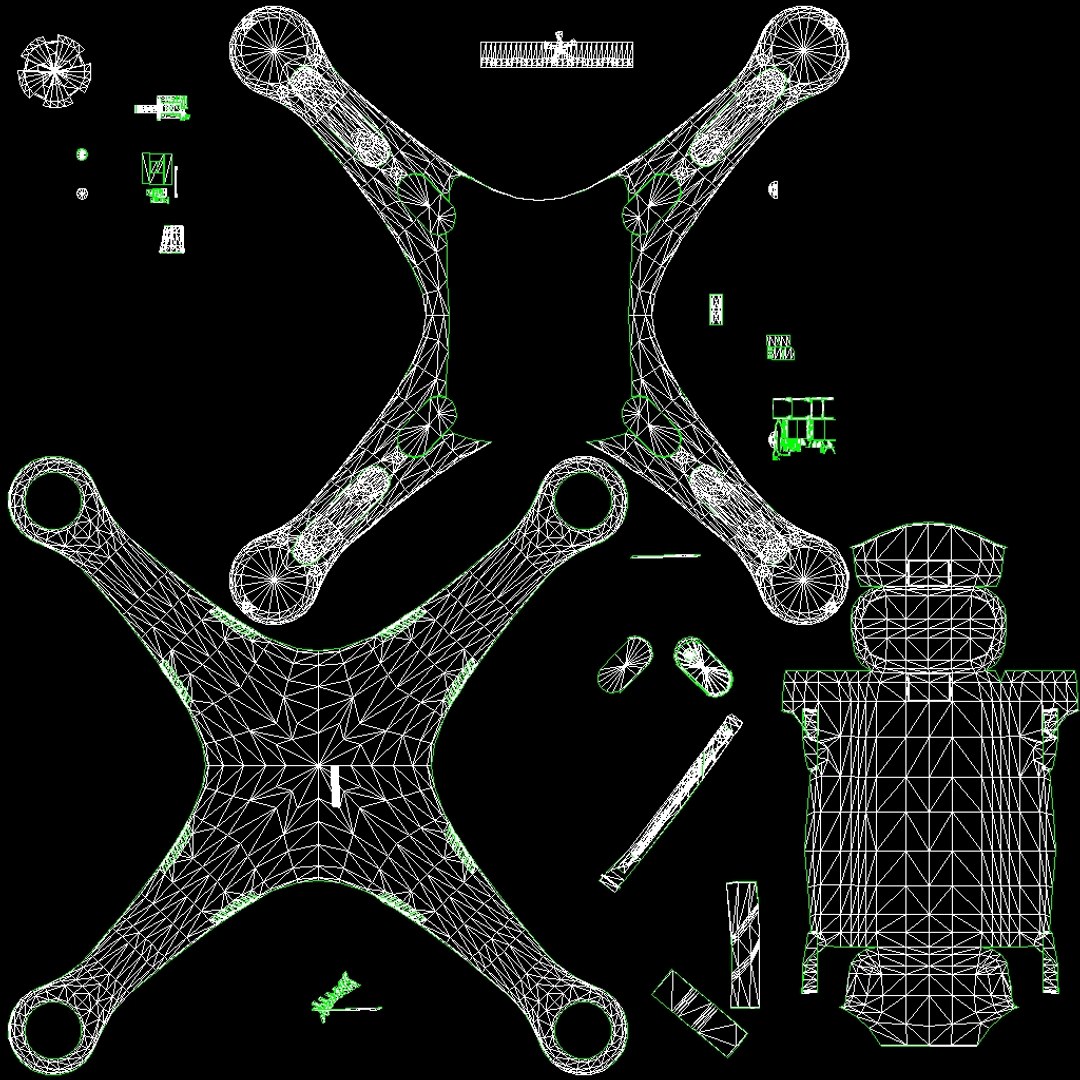 Copter 3D Model - TurboSquid 2314189
