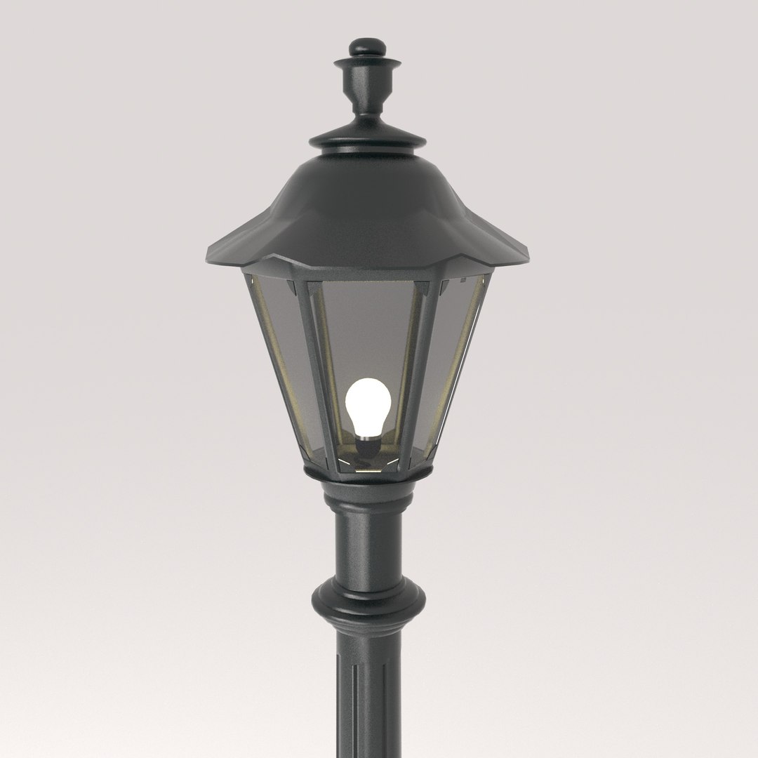 Street Lamp 2 3D - TurboSquid 1222688
