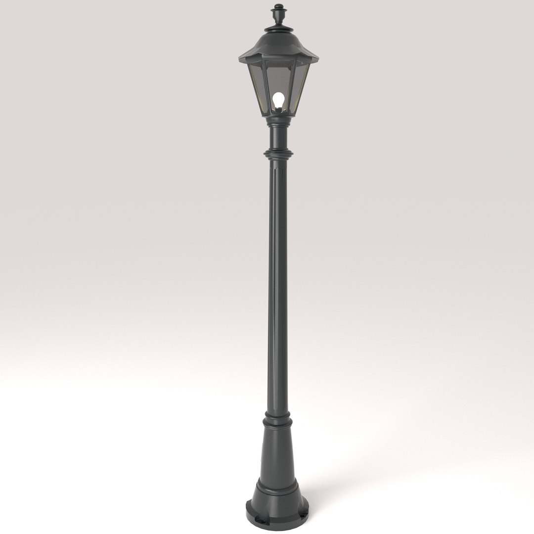 Street Lamp 2 3D - TurboSquid 1222688