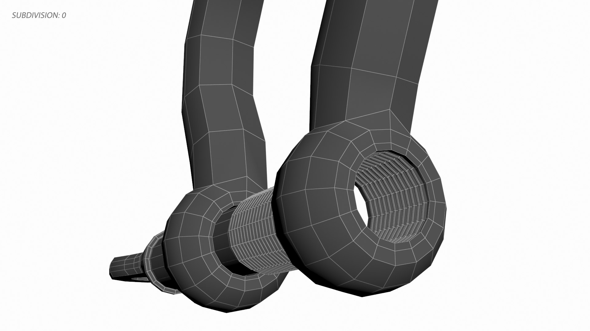 D-Shackle 3D Model - TurboSquid 2334786