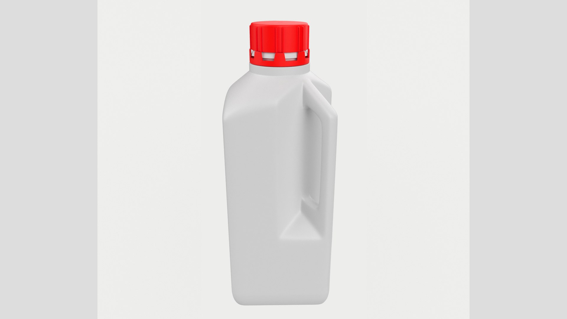 1L 34oz Square Bottle With Handle Low High Poly 3D Model - TurboSquid ...
