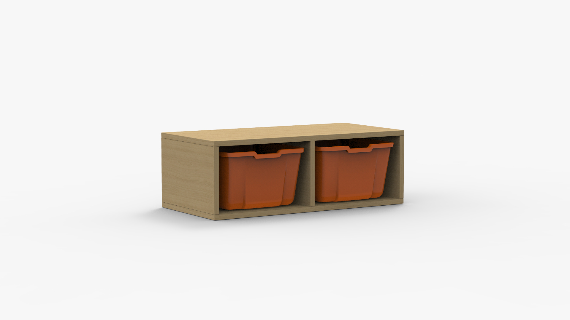 3D Twin Modular Duo Bins - TurboSquid 2332907