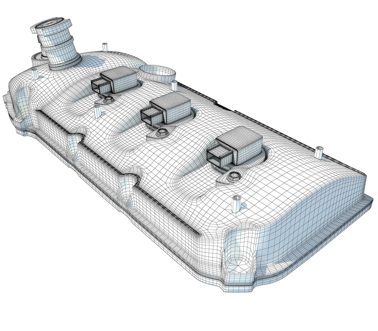 Engine Cover 3D - TurboSquid 1174663