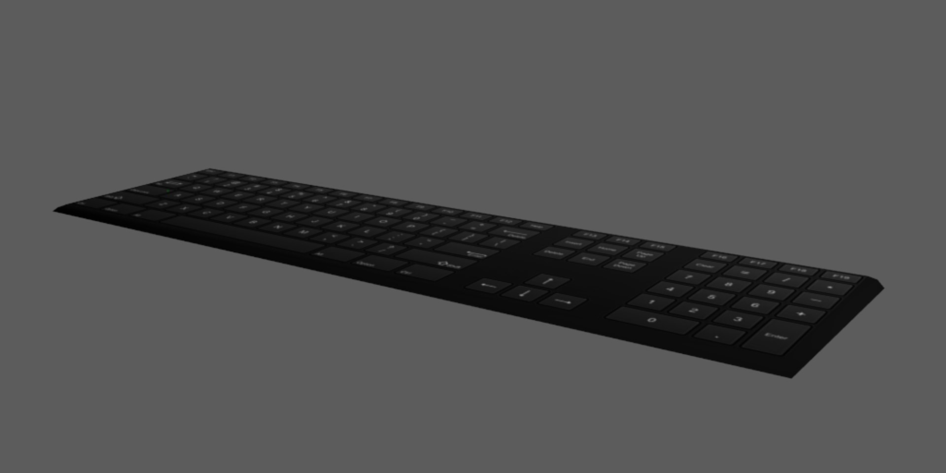 3d Model Computer Keyboard