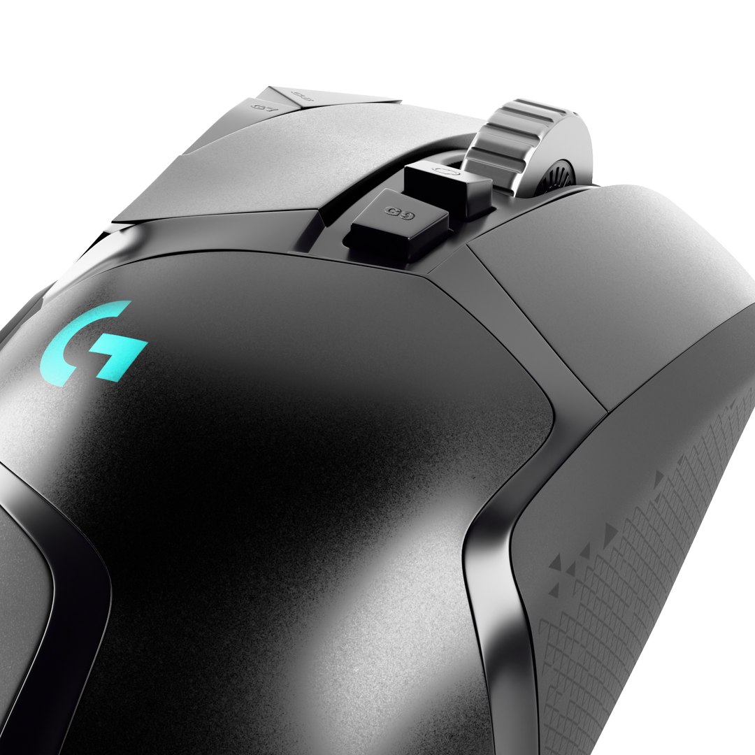 3D Logitech G502 Hero Computer Mouse Model - TurboSquid 2343454
