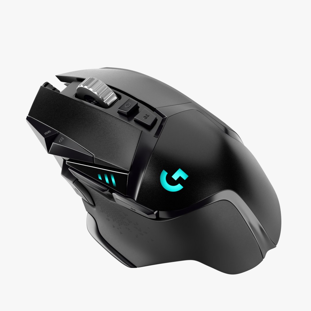 3D Logitech G502 Hero Computer Mouse Model - TurboSquid 2343454