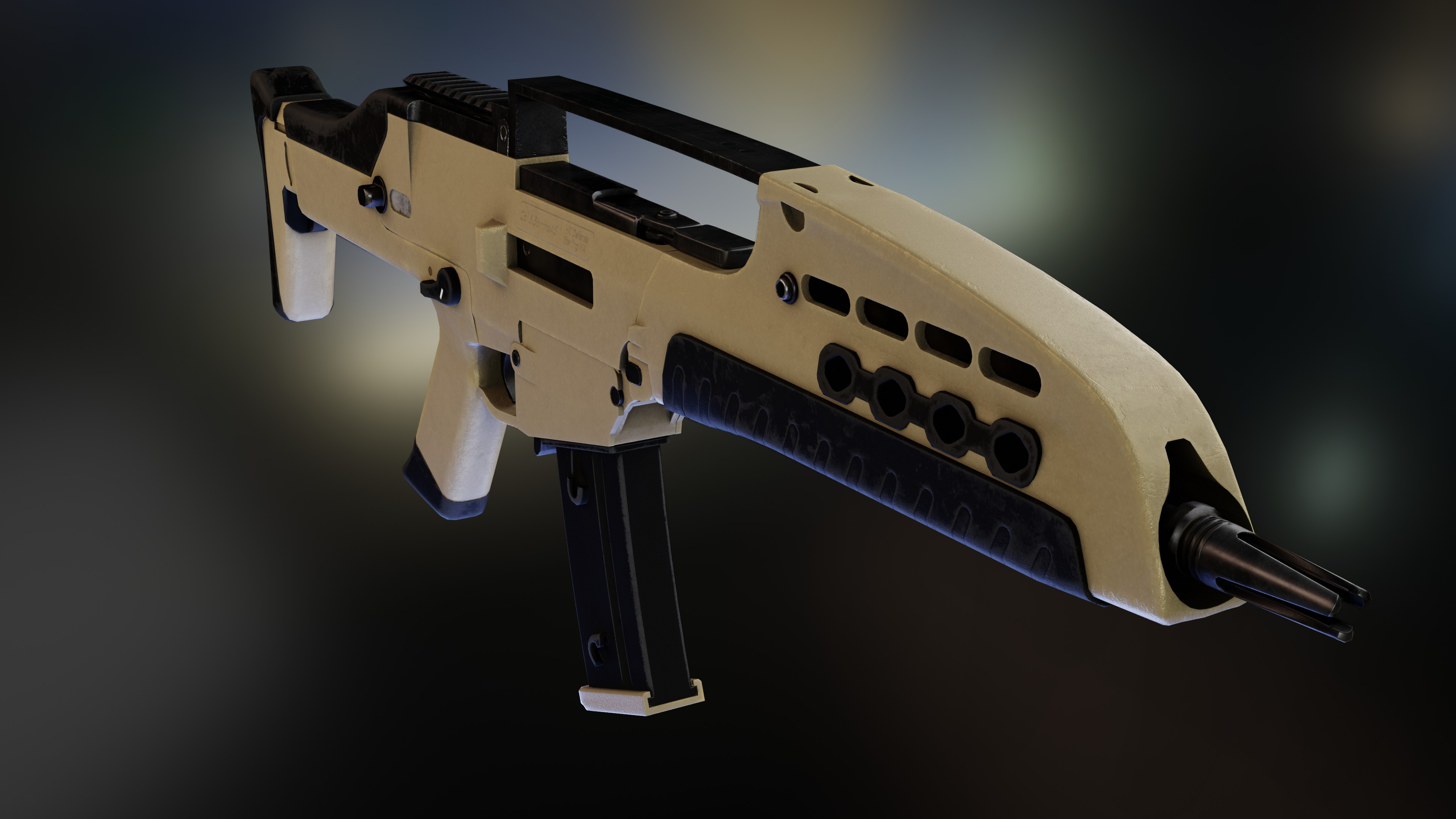 HK XM8 Tommy Build 3D model - TurboSquid 1771337