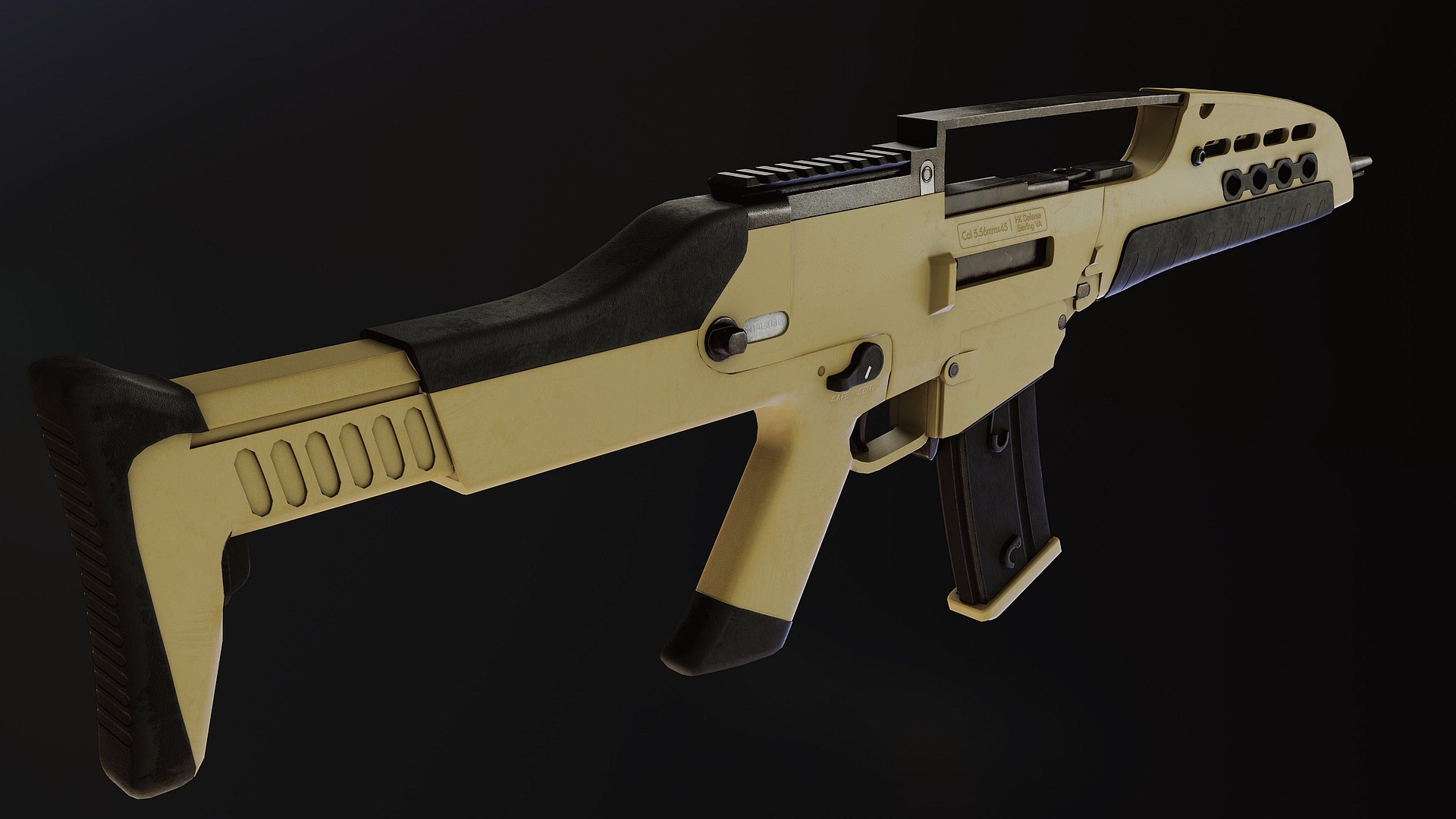 HK XM8 Tommy Build 3D Model - TurboSquid 1771337