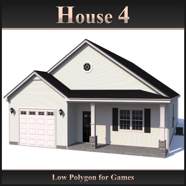 3d house 5 model