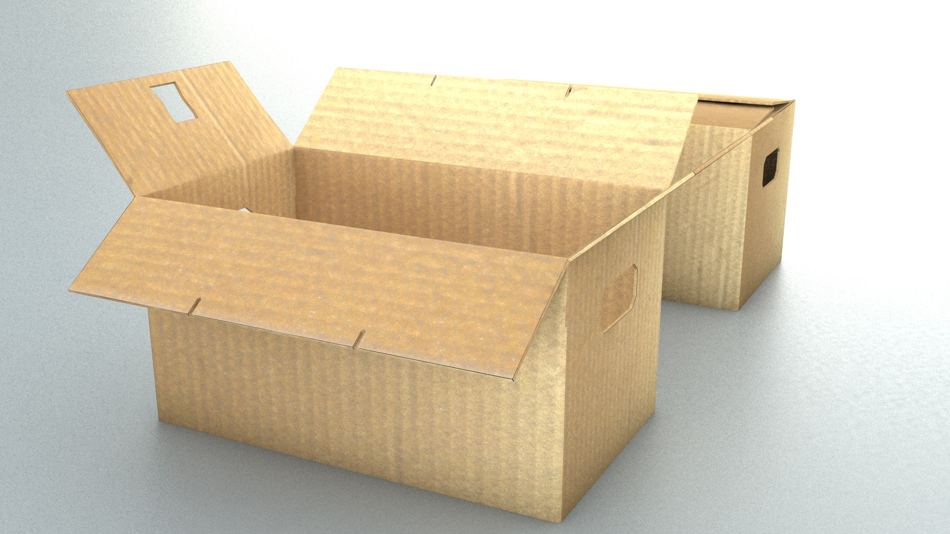 Laos Cardboard Boxes 3D Model - TurboSquid 2047326