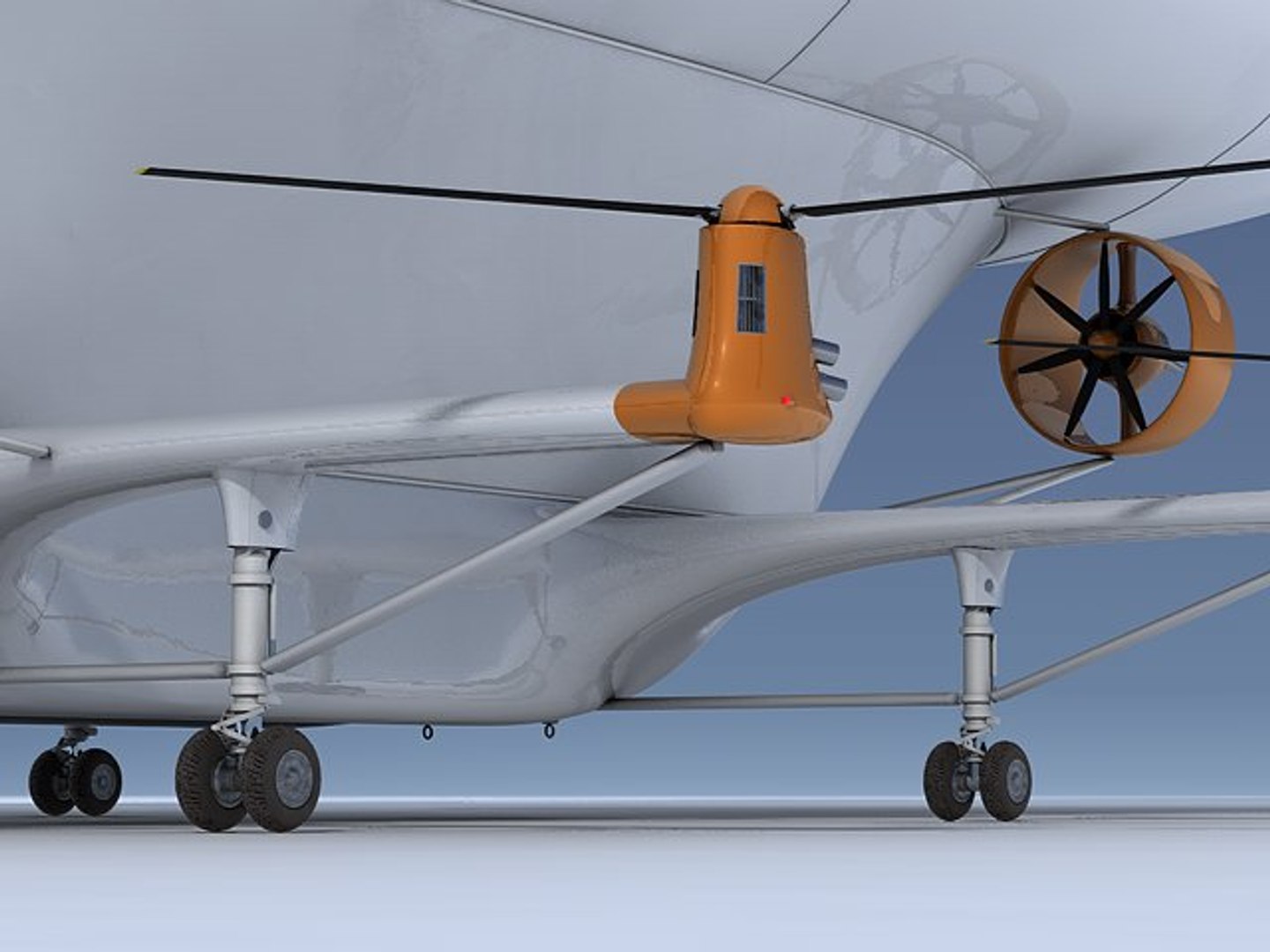 3d Airship Jhl-40 Model