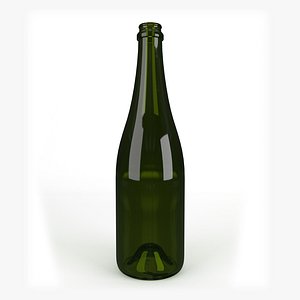 Low Poly Champagne 3D Models With Enhanced License Tiers For Download ...