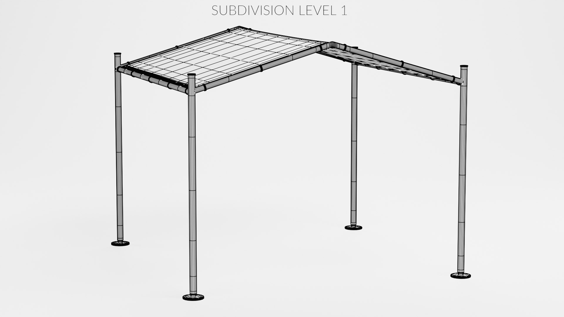 3D model Gazebo 01 - TurboSquid 2035436