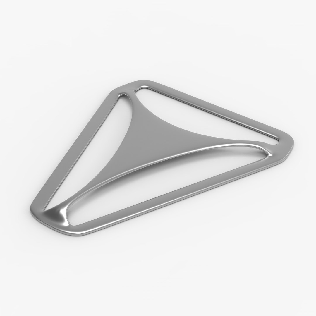 Triangle Slide Adjuster Buckle 3D Model - TurboSquid 1240729