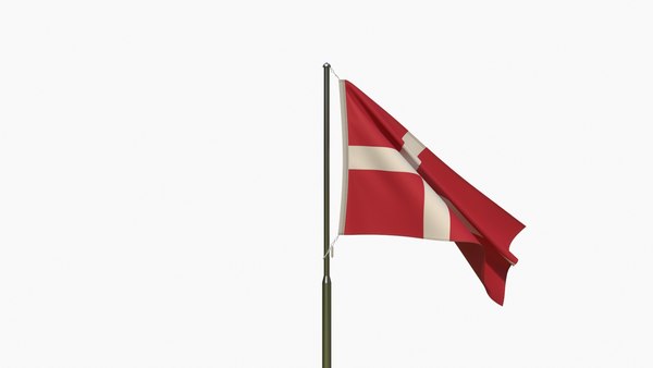 3D Animated Denmark Flag - TurboSquid 1795707