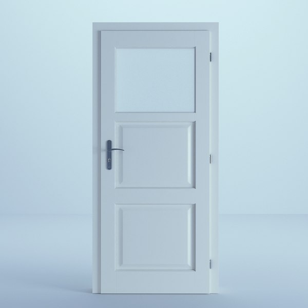 White Door 37 Modelo 3D - TurboSquid 1492021