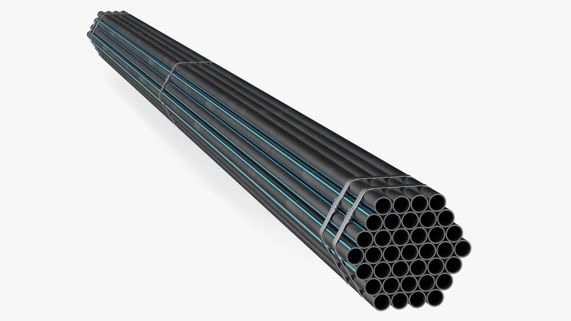 Plastic Pipes Bundle 6 Meters 3D Model - TurboSquid 2211533