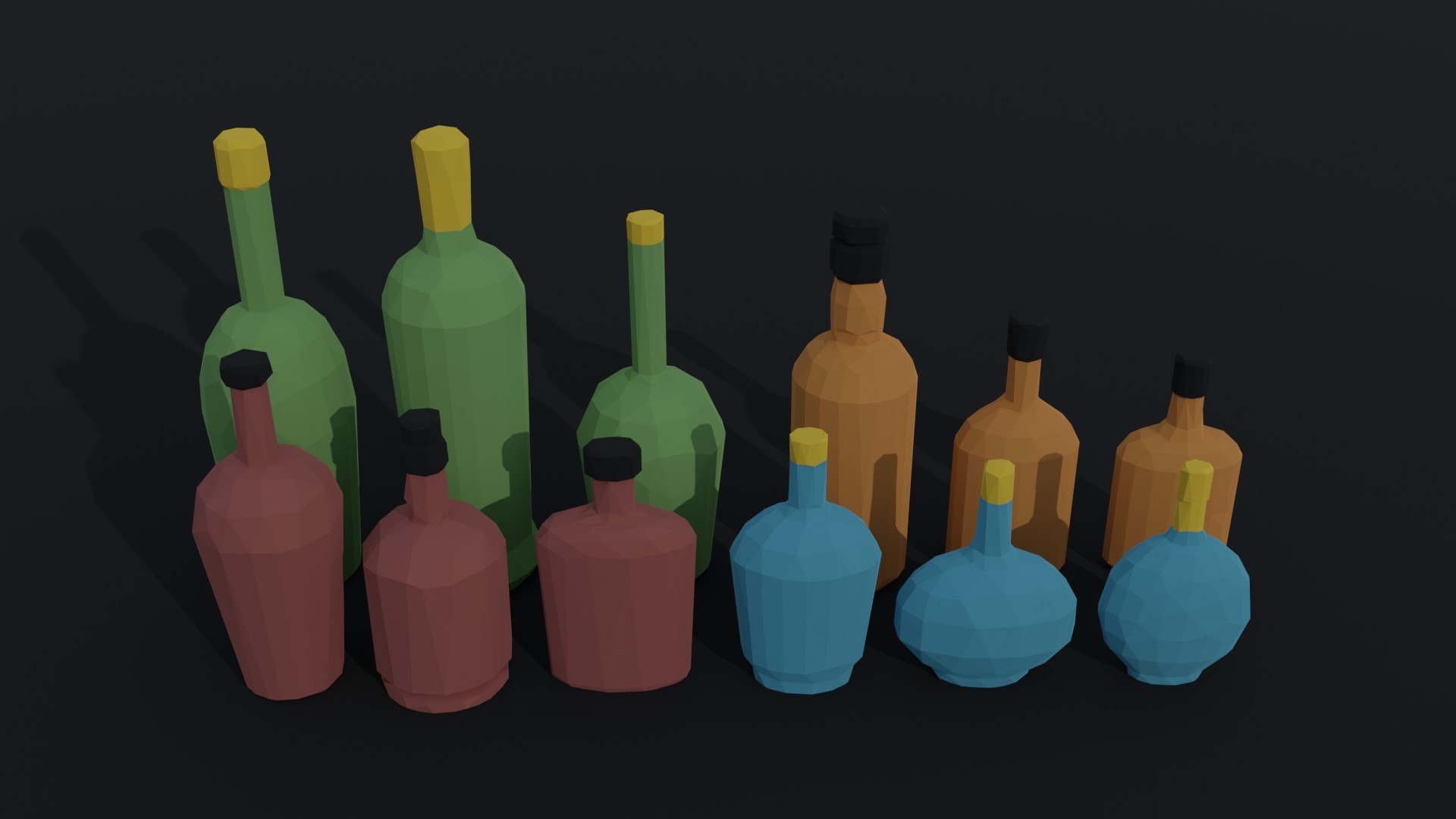 3D Cartoon Alcohol - TurboSquid 1666710