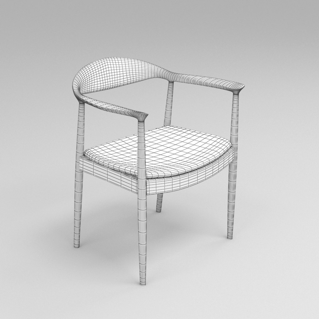 Arm Chair Hans 3D Model - TurboSquid 1201833
