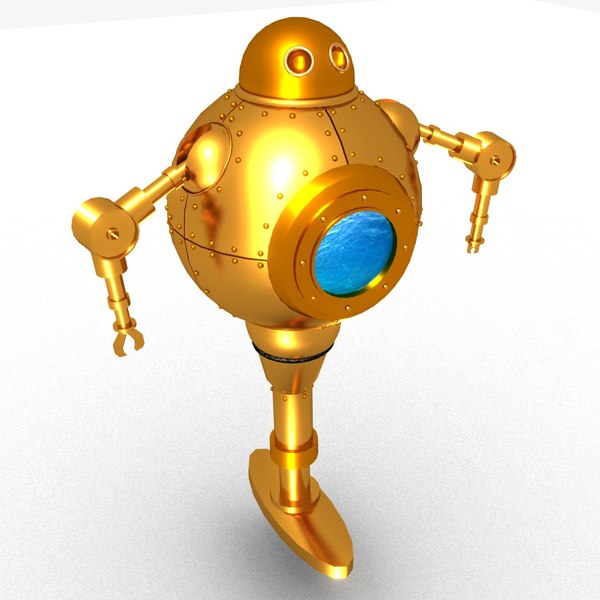 3D chubby robot model - TurboSquid 1464994