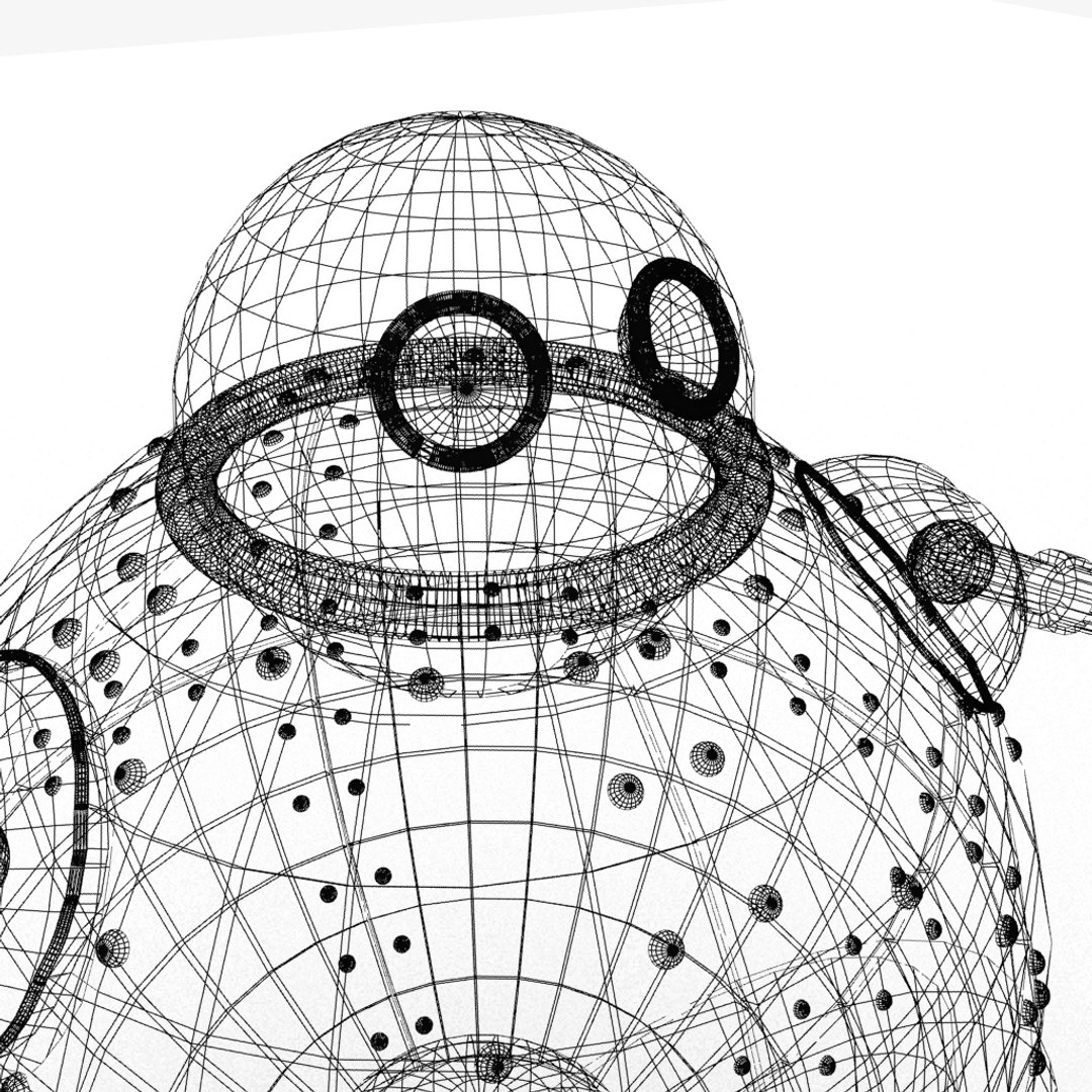 3D Chubby Robot Model - TurboSquid 1464994