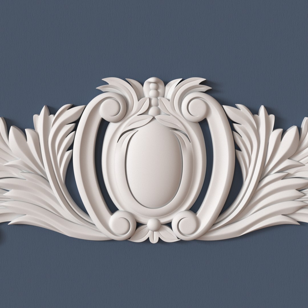 3d Model Decorative Onlay