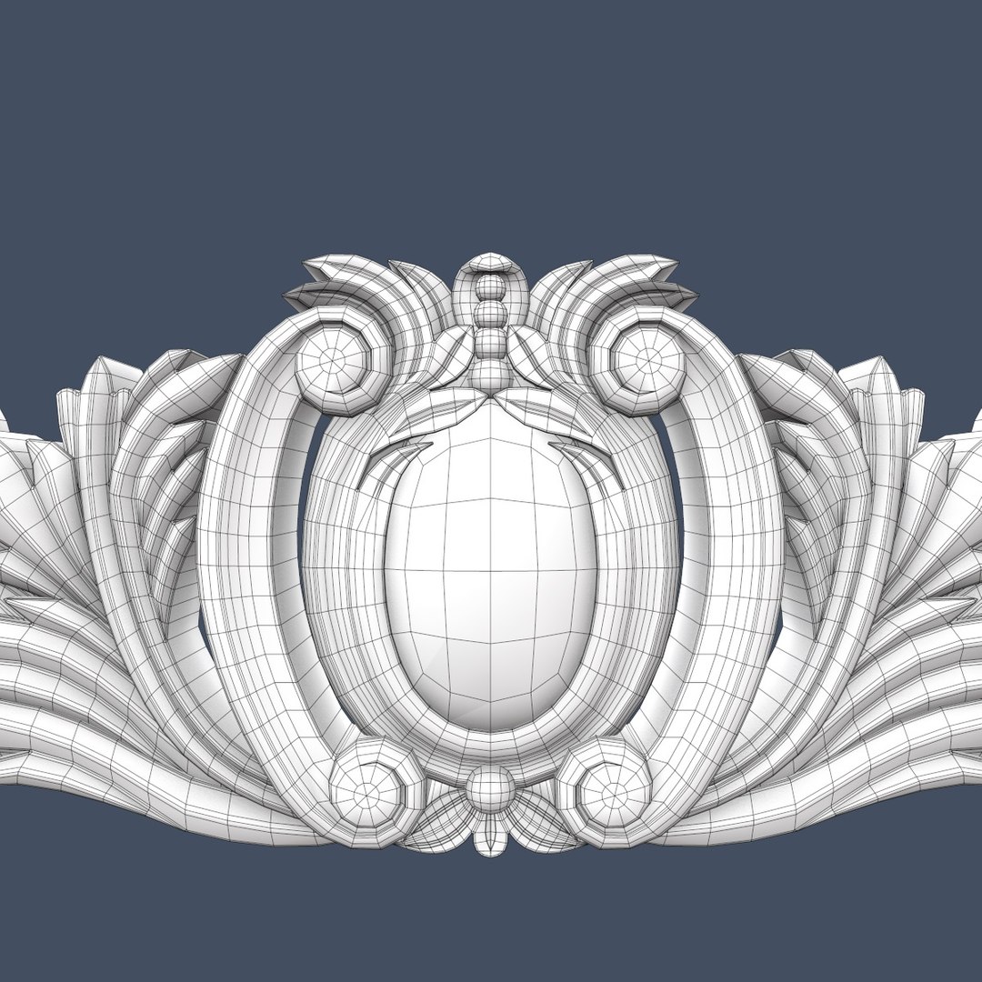 3d Model Decorative Onlay